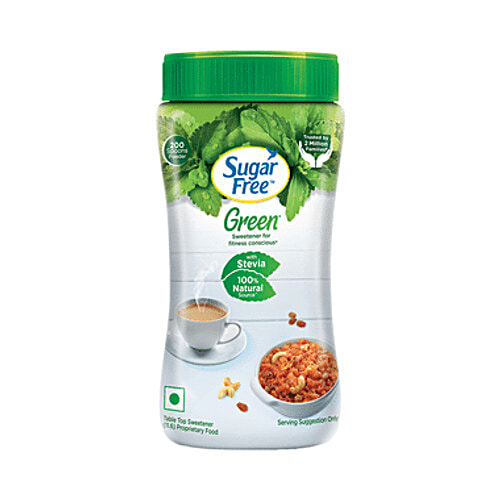 Buy Sugar Free Sugar Free Green Stevia Sweetener Powder Online at Best ...
