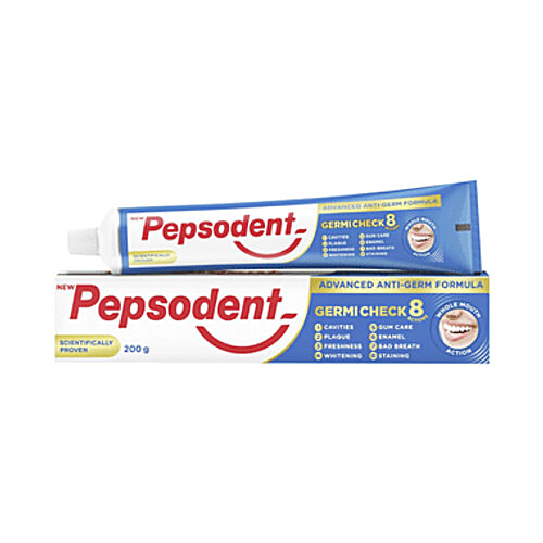 Buy Pepsodent Pepsodent Germi Check 8 Actions Toothpaste Online at Best ...