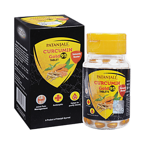 Buy Patanjali Ayurveda Patanjali Ayurveda Curcumin Gold 95 Immunity ...