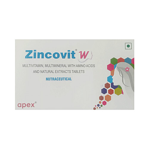 Buy Zincovit W Zincovit W | Multivitamin, Multimineral with Amino Acids ...