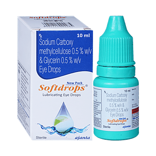 Buy Softdrops New Softdrops Lubricating Eye Drop Online at Best Price ...