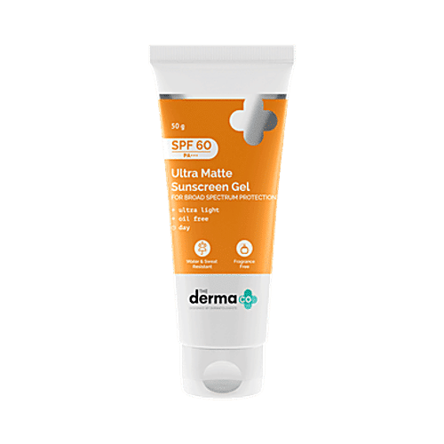 Buy The Derma Co The Derma Co Ultra Matte Sunscreen Gel SPF 60 PA ...