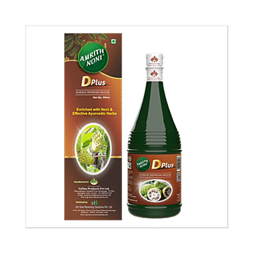 Buy Amrith Noni Amrith Noni D Plus Liquid | An Ayurvedic Human Clinical ...