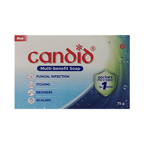 Buy Candid Candid Multi-Benefit Soap | For Fungal Infection, Itching ...