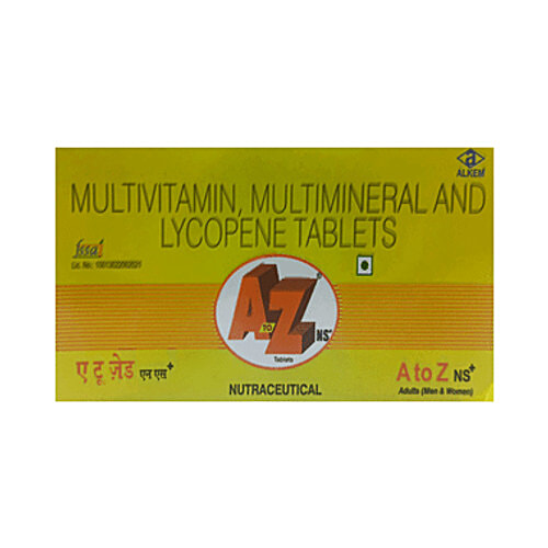 Buy A To Z A to Z NS+ Tablet with Lycopene, Multivitamins ...