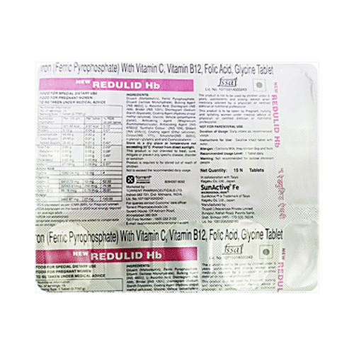 Buy New Redulid New Redulid Hb Tablet Online at Best Price of Rs 283 ...