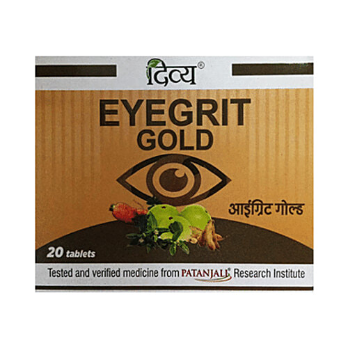 Buy Divya Divya Eyegrit Gold Ayurvedic Tablet Online at Best Price of Rs 600 - bigbasket