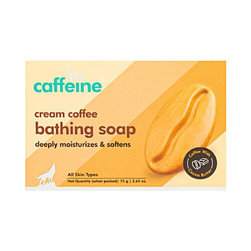 Buy mCaffeine mCaffeine Cream Coffee Bathing Soap Online at Best Price ...