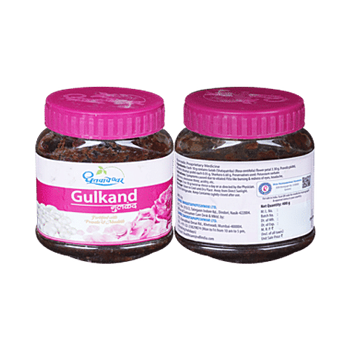 Buy Dhootapapeshwar Dhootapapeshwar Gulkand with Pravala & Mouktik ...