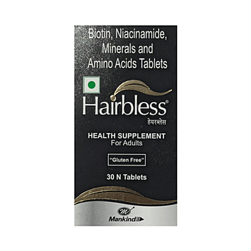 Buy Hairbless Hairbless Tablet Gluten Free Online at Best Price of Rs ...