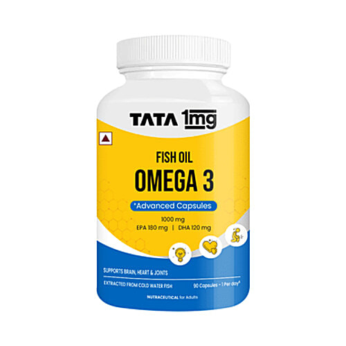 Buy Tata 1mg Fish Oil Advanced Capsules for Beginners | by Tata 1mg Online at Best Price of Rs ...