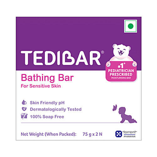 Buy Tedibar Tedibar Bathing Bar for Sensitive Skin (75gm Each) Online ...