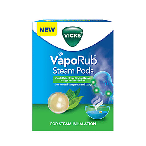 Buy Vicks Vicks VapoRub Steam Pods Online at Best Price of Rs 99 ...