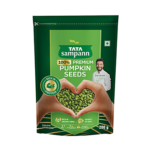 Buy Tata Sampann Tata Sampann Premium Pumpkin Seeds Online at Best ...
