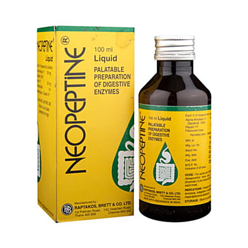 Buy Neopeptine Neopeptine Liquid | Palatable Preparation of Digestive ...