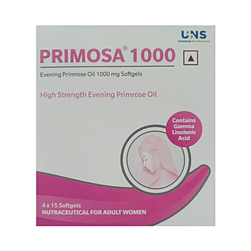 Buy Primosa Primosa 1000 Evening Primrose Oil Softgel Online at Best ...