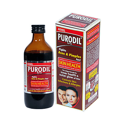 Buy Aimil Pharmaceuticals Aimil Purodil Syrup | Fights Acne & Pimples ...