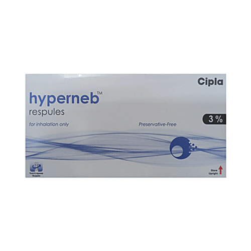 Buy Hyperneb Hyperneb 3% Respules (4ml Each) Online at Best Price of Rs ...