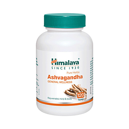 Buy Himalaya Wellness Himalaya Wellness Ashvagandha Tablet | Stress ...