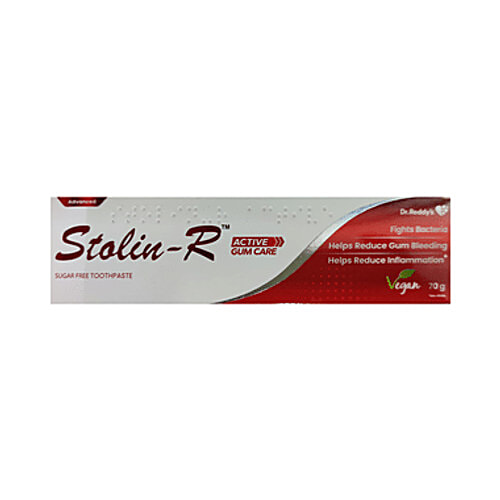 Buy Stolin-R Advanced Stolin-R Active Gum Care Toothpaste Sugar Free Online at Best Price of Rs ...