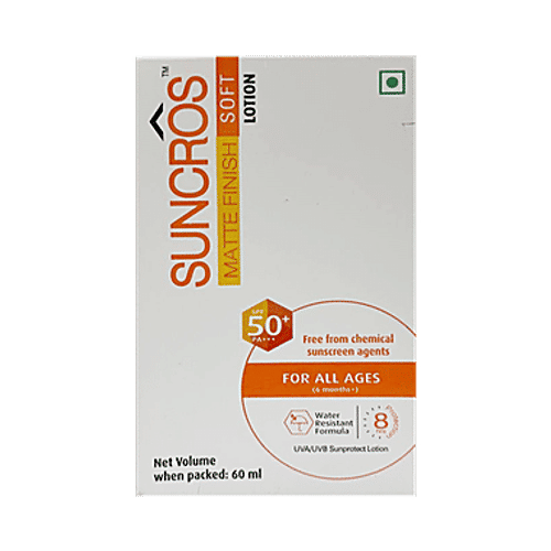Buy Suncros Suncros Soft SPF 50+ Sunscreen PA+++ | Water-Resistant ...