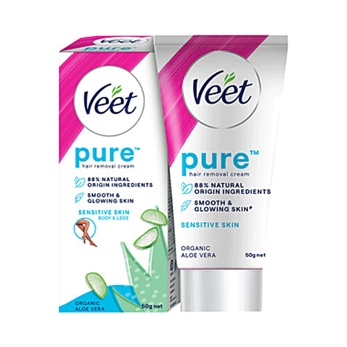 Buy Veet Veet Pure Hair Removal Cream for Sensitive Skin Online at Best ...
