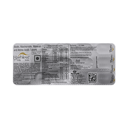 Buy Hairbless Hairbless Tablet Online at Best Price of Rs 365 - bigbasket