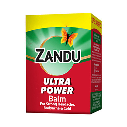 Buy Zandu Zandu Ultra Power Balm | For Pain Relief from Strong Headache ...