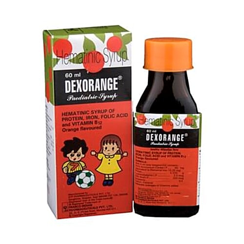 Buy Dexorange Dexorange Paediatric Syrup Orange Online at Best Price of ...