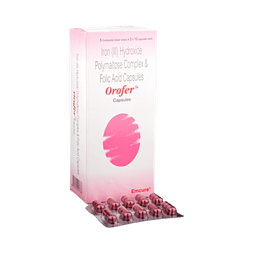 Buy Orofer Orofer Capsule Online at Best Price of Rs 186 - bigbasket