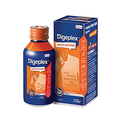 Buy Digeplex Digeplex Syrup | For Burps, Bloating, Indigestion, Gas ...