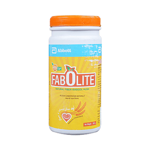 Buy Fabolite Fabolite Isabgol Husk Powder | Eases Constipation | Sugar ...