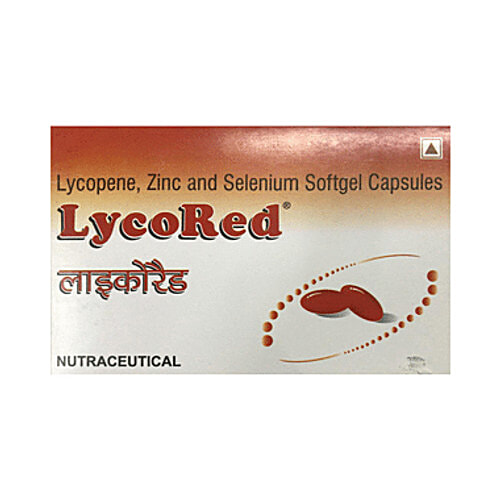 Buy Lycored Lycored Softgel Capsule Online at Best Price of Rs 177 ...