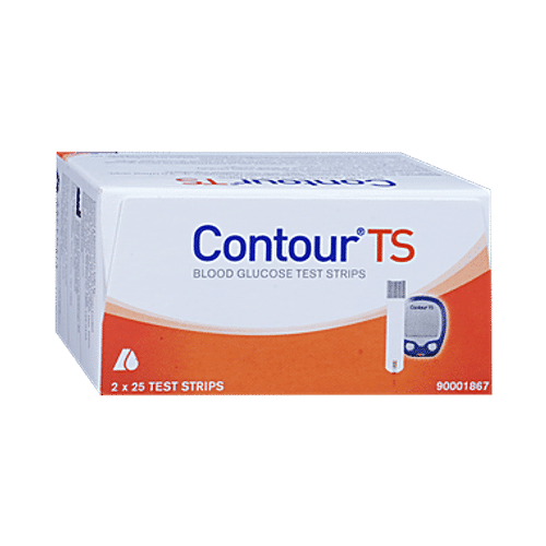 Buy Contour Contour TS Blood Glucose Test Strip (Only Strips) Online at ...