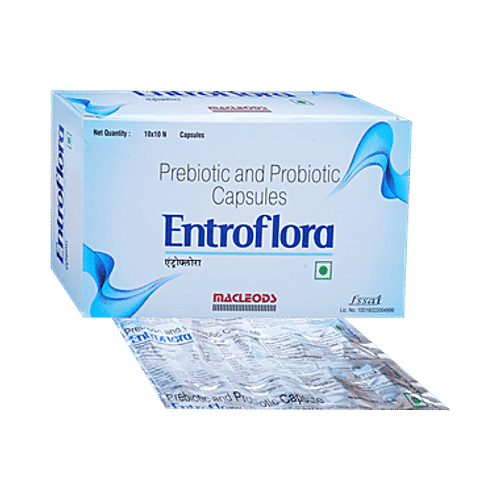 Buy Entroflora Entroflora Capsule DR Online at Best Price of Rs 206 ...