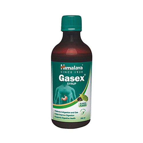 Buy Himalaya Healthcare Himalaya Gasex Syrup | Digestive Wellness ...