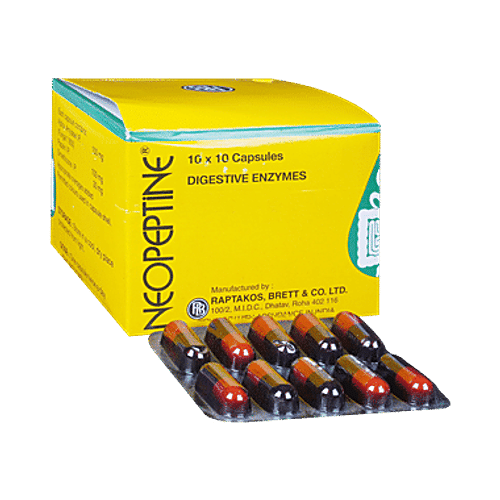 Buy Neopeptine Neopeptine Capsule Online at Best Price of Rs 78 - bigbasket