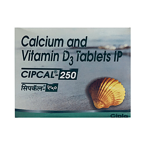 Buy Cipcal Cipcal 250 Tablet for Bone, Joint and Muscle Care Online at ...