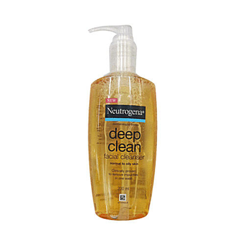 Buy Neutrogena Neutrogena Deep Clean Facial Cleanser with Salicylic Acid | For Acne Prone Skin ...