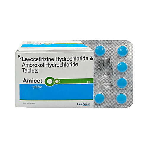 Buy Amicet Amicet 5 mg/60 mg Tablet Online at Best Price of Rs 36.9 ...