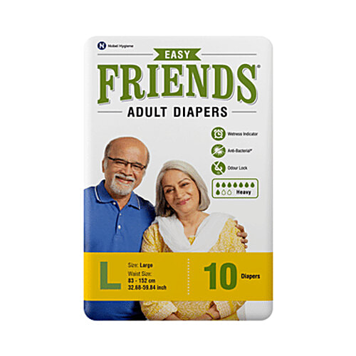 Buy Friends Friends Easy Adult Diaper Large Online at Best Price of Rs ...