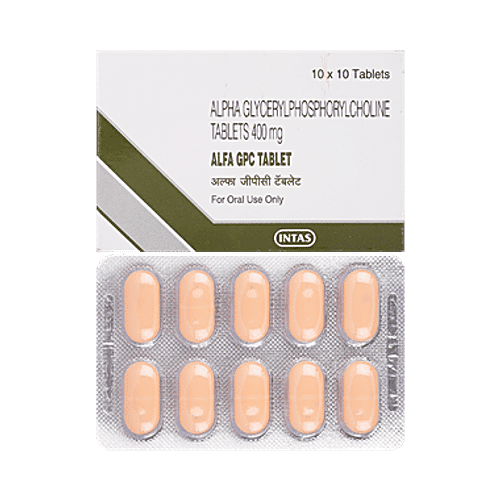 Buy Alfa GPC Alfa GPC Tablet Online at Best Price of Rs 790 - bigbasket