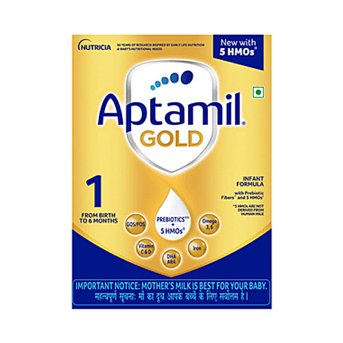 Buy Aptamil Aptamil Gold Stage 1 Infant Formula with Prebiotic | Powder ...