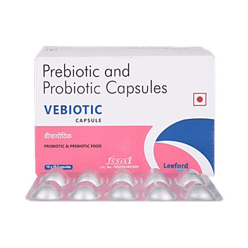 Buy Vebiotic Vebiotic Capsule Online at Best Price of Rs 101 - bigbasket