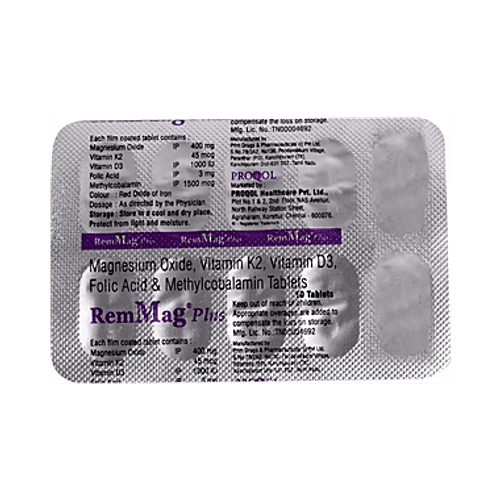 Buy Remmag Remmag Plus Tablet Online at Best Price of Rs 165 - bigbasket