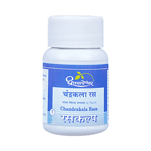 Buy Dhootapapeshwar Dhootapapeshwar Chandrakala Rasa Tablet Online at ...
