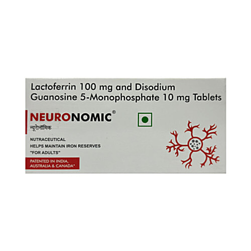 Buy Neuronomic Neuronomic Tablet | Helps Maintain Iron Reserves Online ...