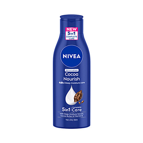 Buy Nivea Nivea Cocoa Nourish Oil Lotion | 5 in 1 Complete Care for Deep Moisture Care | For ...