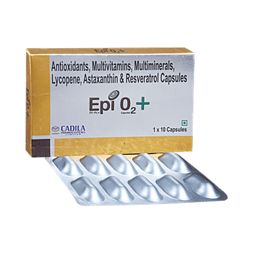 Buy Epi O2 Epi O2 Plus Veg Multivitamin Capsule for Anti-aging, Anti ...