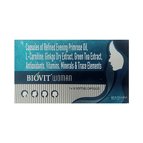 Buy Biovit Biovit Woman Soft Gelatin Capsule Online at Best Price of Rs ...